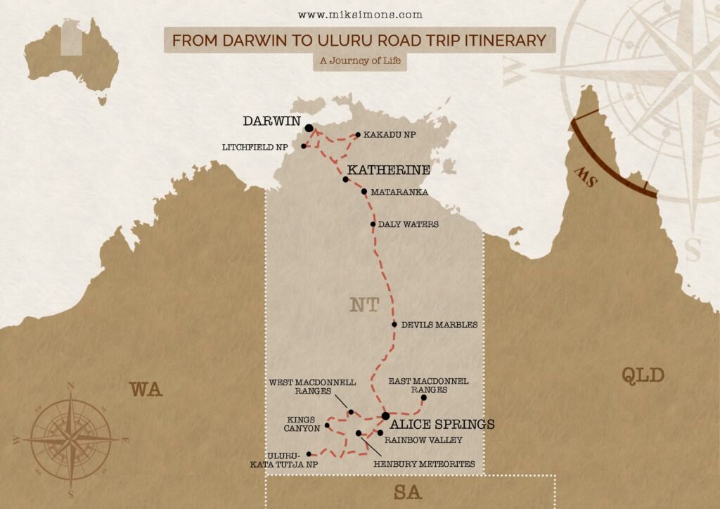 From Darwin to Uluru: the best Northern Territory road trip in 3 weeks